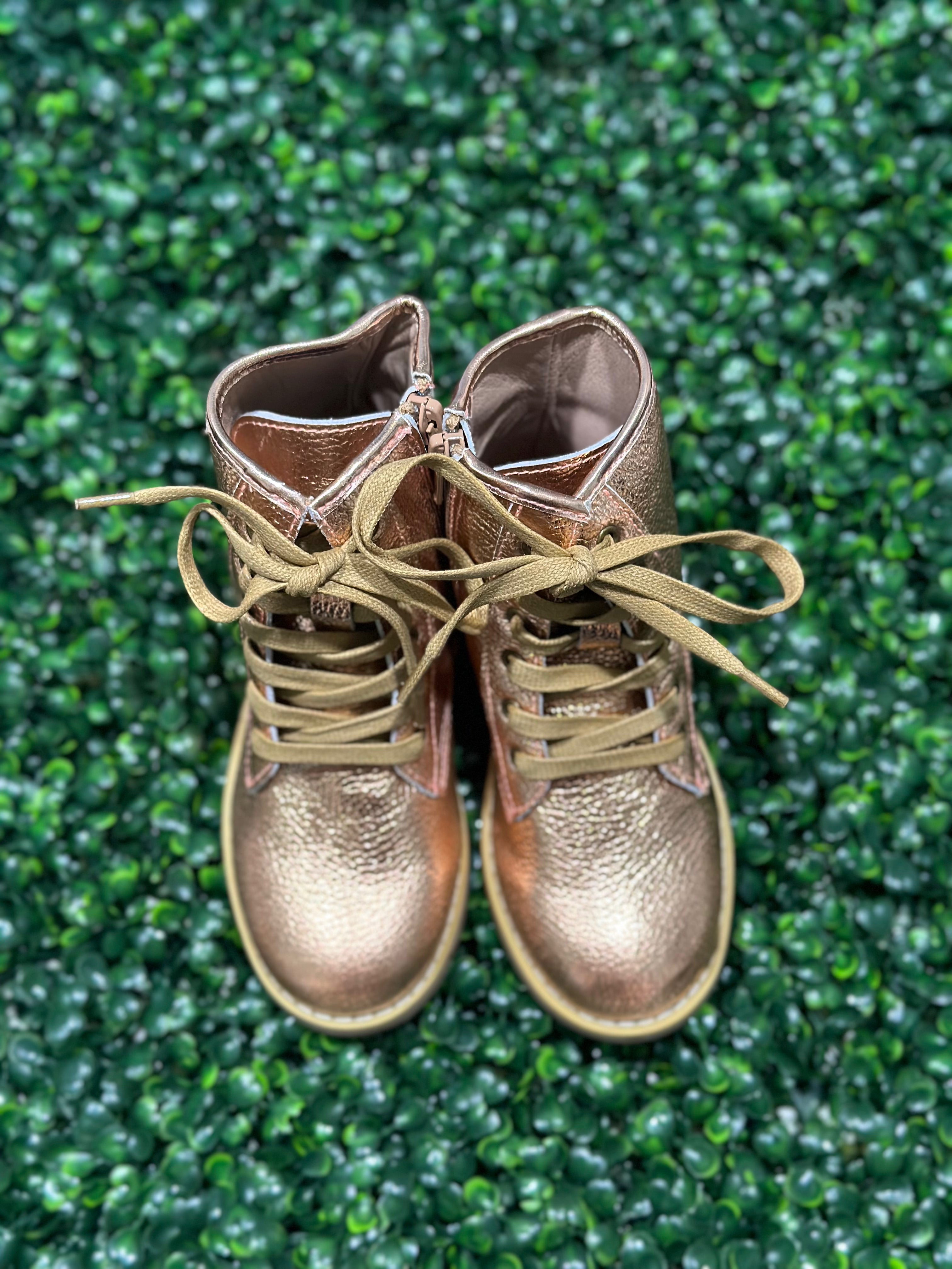 Lily Boots Rose Gold – Lace and Lilies